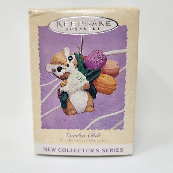 Hallmark | Holiday | 995 Hallmark Vintage Keepsake Ornament Garden Club ...